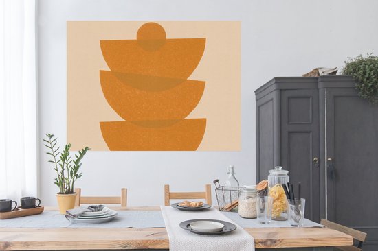 Geometrie - Vormen - Geel - Pastel | bol.com