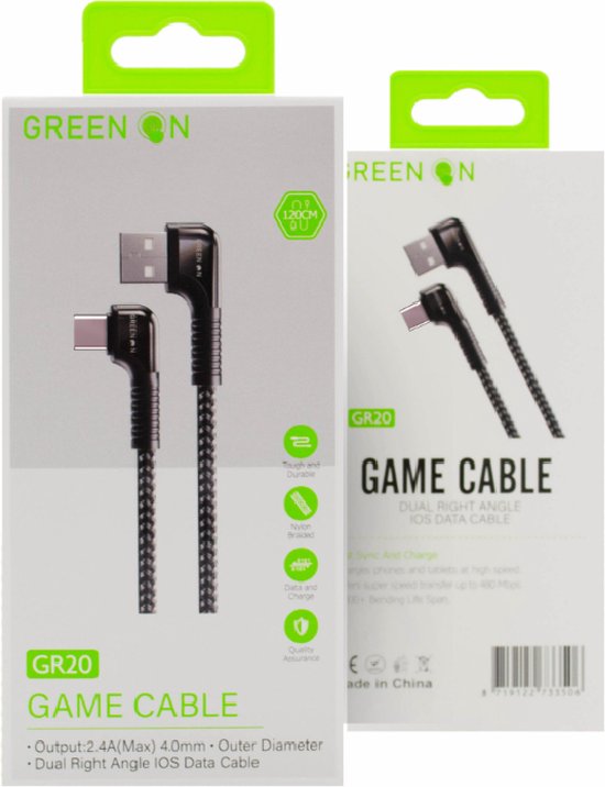 USB-C - Gaming - Kabel speciaal ontworpen voor gamers. | bol.com