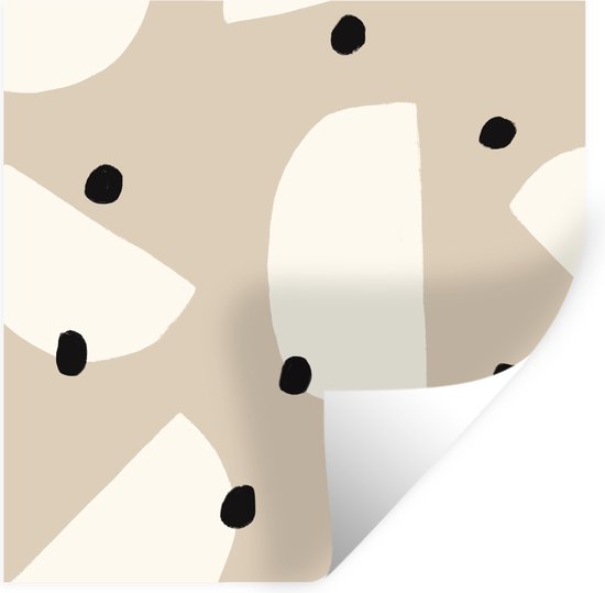 Muurstickers - Sticker Folie - Pastel - Abstract - Design - 30x30 cm ...