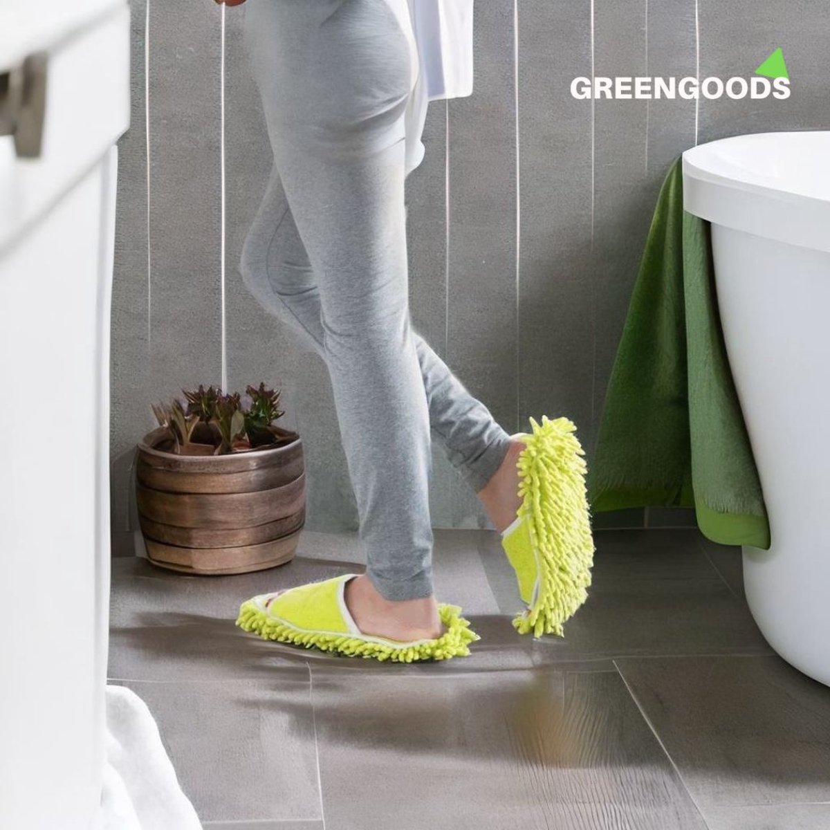 GREENGOODS Dweilslippers - Dweil - Mop - Dweilen en Vloerwissers ...