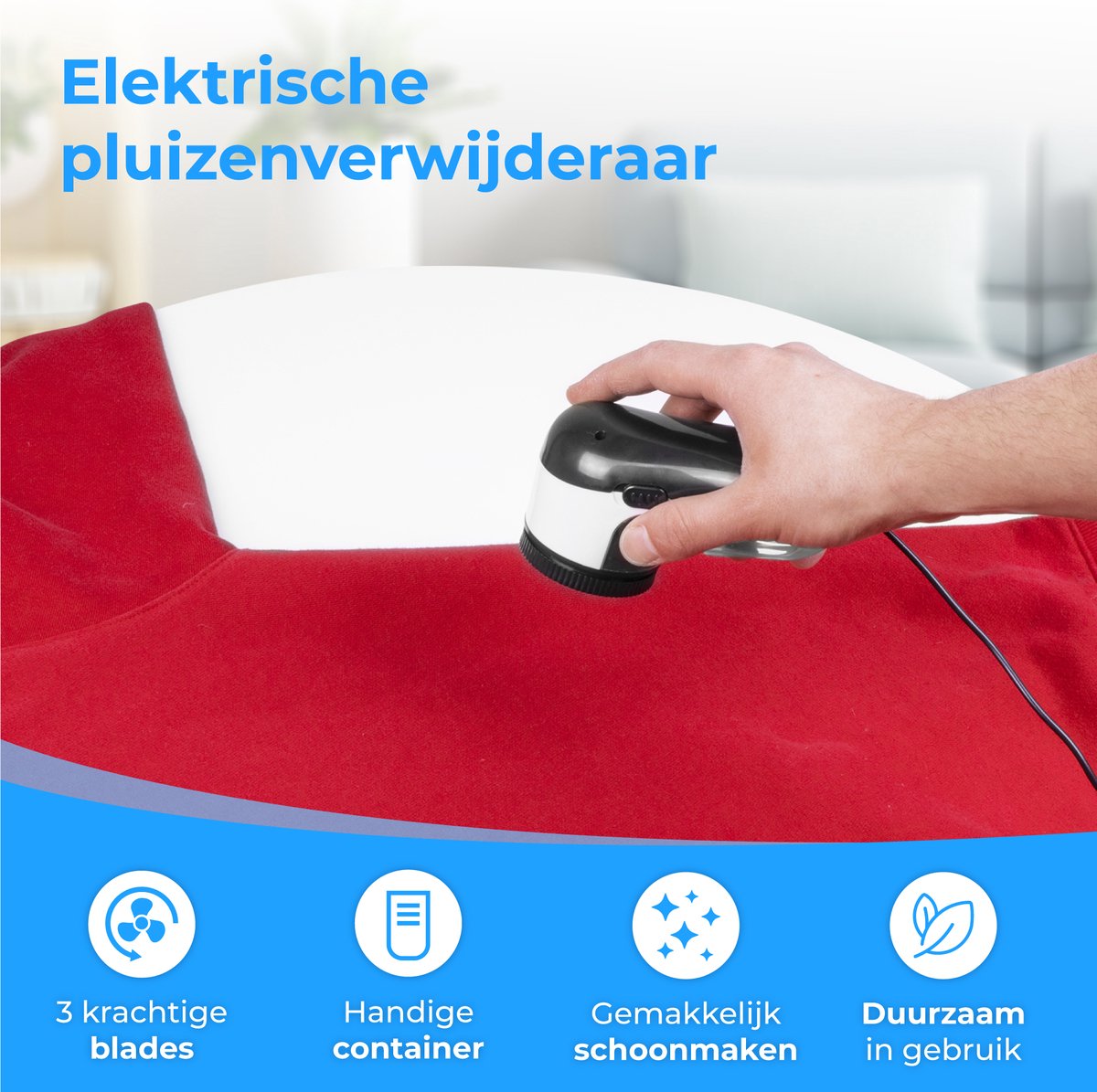 Nuvance - Pluizenverwijderaar - Pluizenverwijderaar Electrisch ...