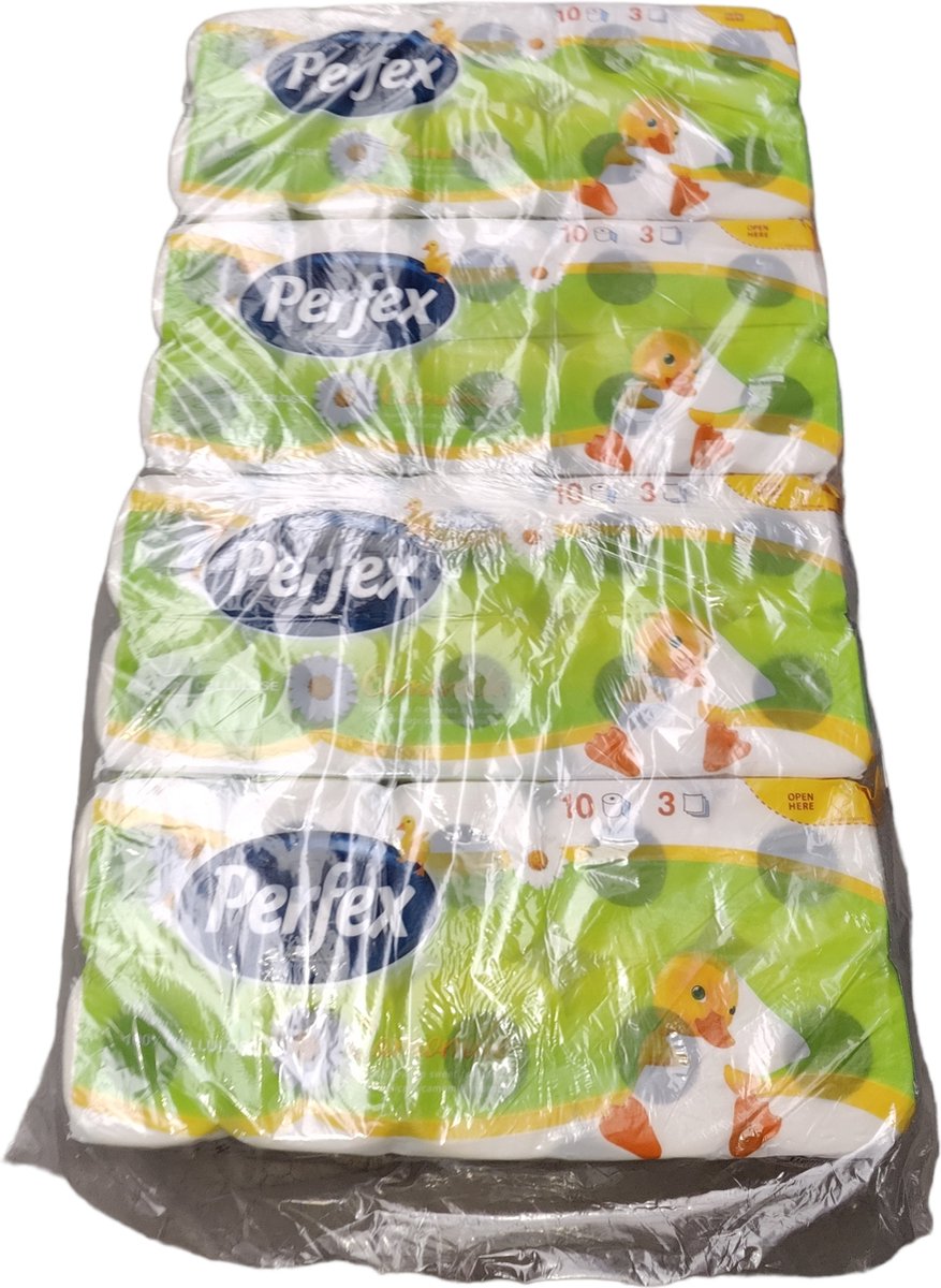PACK VALEUR Perfex papier toilette 10 rouleaux x 8 PACKS 80 ROULEAUX 3 ...