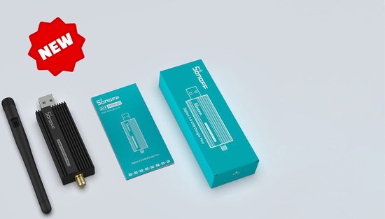 ZigBee 3.0 USB Dongle Plus, TI CC2652P Coördinator, Universele USB ...