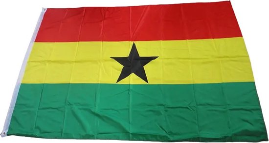 VlagDirect - Ghanese vlag - Ghana vlag - 90 x 150 cm. | bol