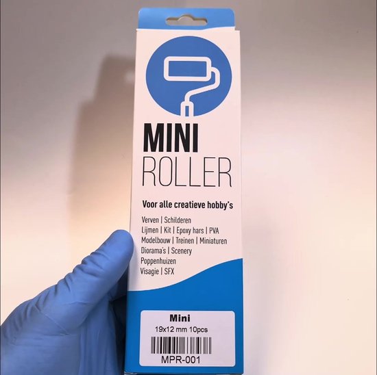 Mini-Roller Mixset (15pcs) MPR-004 | bol