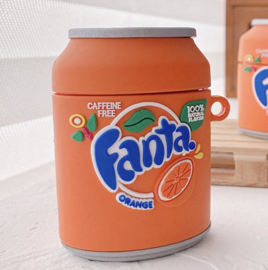 Fanta-Sinas-Frisdrank-Airpod 1/2-Apple-Oortjes-Bescherming-Case-Hoesje ...