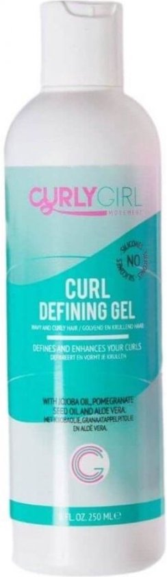 Curlygirlmovement Curl Defining Gel 250ml | Voor krullend haar | bol