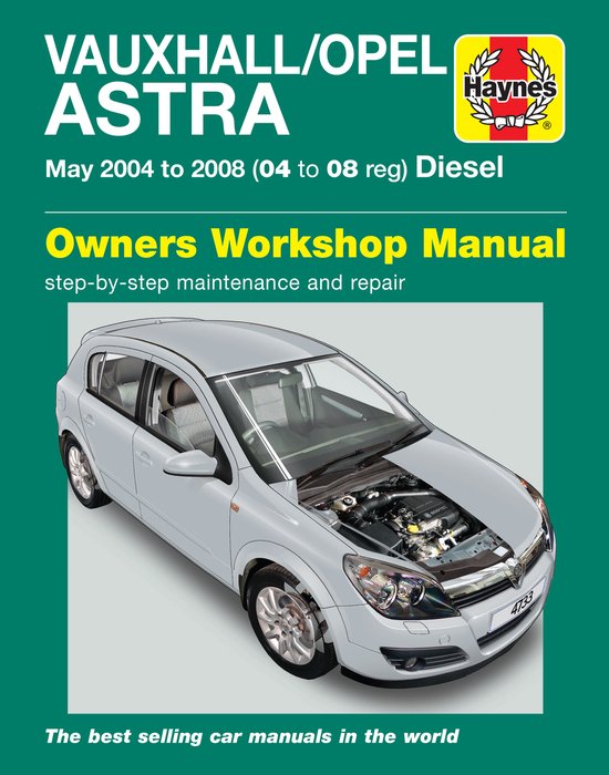Vauxhall Opel Astra 04-08 Service Repair, Haynes Publishing | 9780857338822 | Boeken | bol