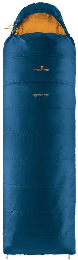 Ferrino Lightech Single Sq Slaapzak Blauw Long / Right Zipper | bol