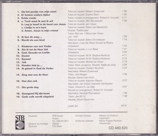 Mensen wordt wakker - Chr. kinder- en jeugdkoor Jong-Holland o.l.v ...