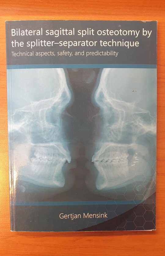 Bilateral sagittal split osteotomy by the splitter-separator technique ...