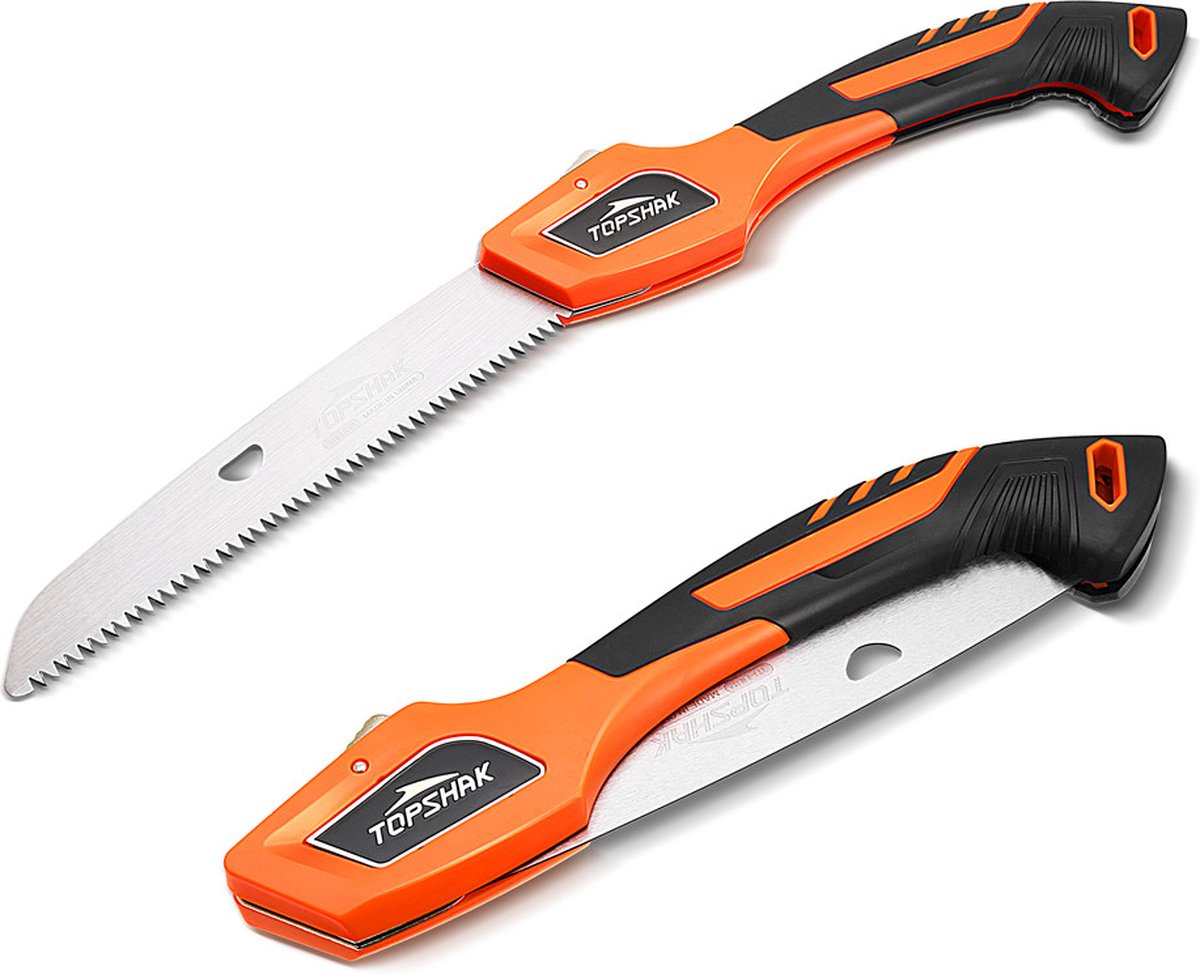 TOPSHAK - 210mm - Handzaag - Vouwzaag - Zakzaag - snoeizaag | bol.com