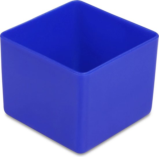 Sorteerbakje, materiaalbakje, inzetbakje, onderdelenbakje. 4,9 x 4,9 x ...