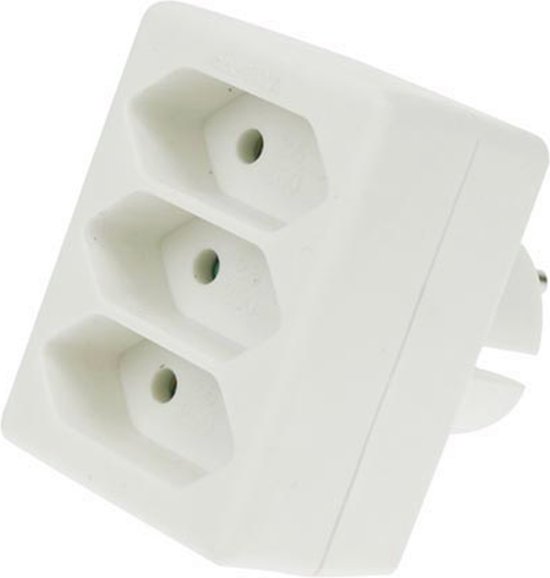 Perel - 3-Voudige Euro-Verdeelstekker (EB13) | bol.com