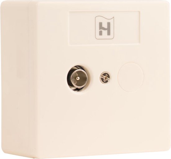 Hirschmann satelliet wandcontactdoos EDB 02 S (België) | bol