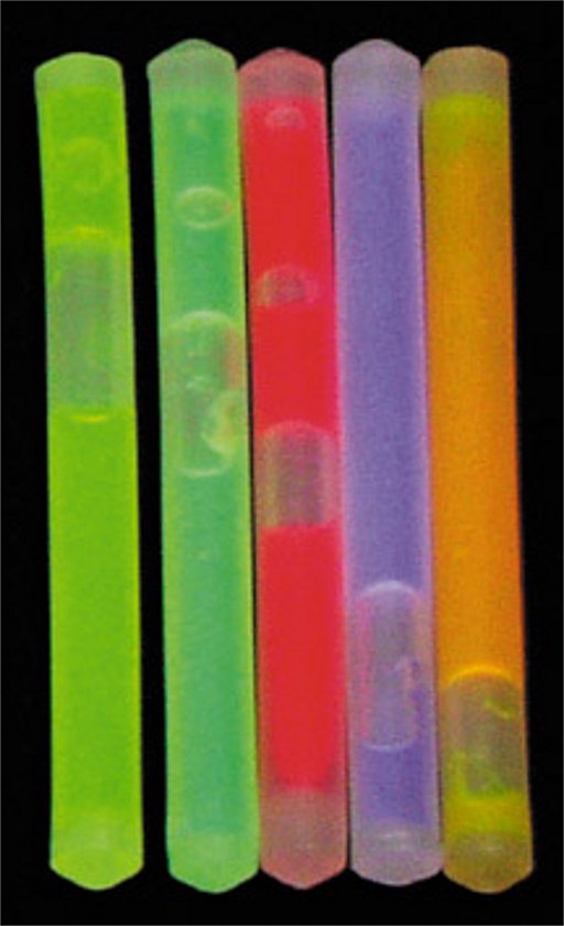MFH - Glow Stick "Mini" - Verschillende kleuren - 10 pack | bol