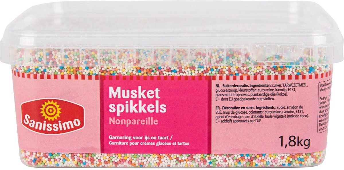Sanissimo | Discodip / Sprinkles / Musketzaad | IJs versiering ...
