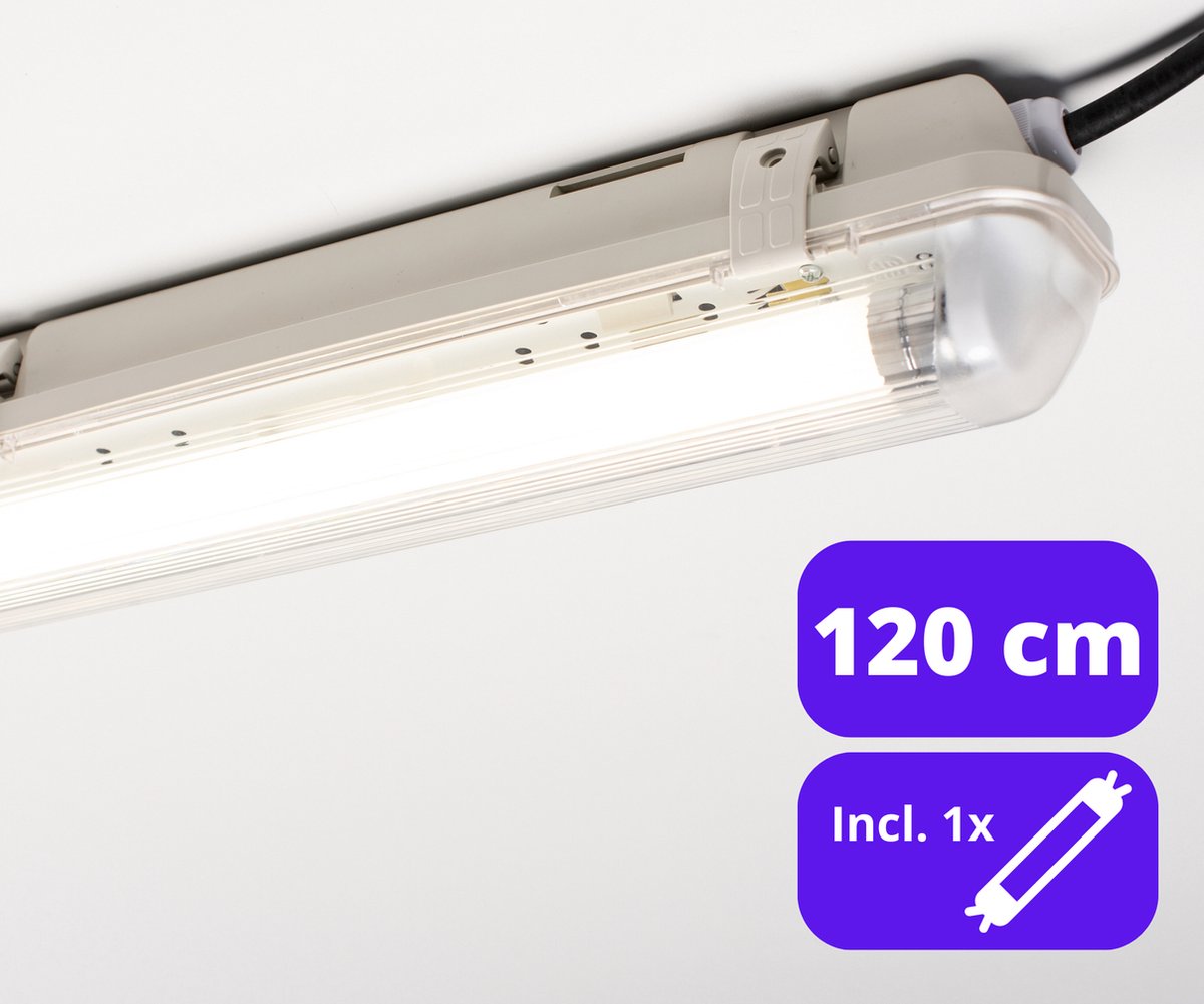 LongLife LED TL Armatuur compleet met LED TL buis 120 cm - 3 ...