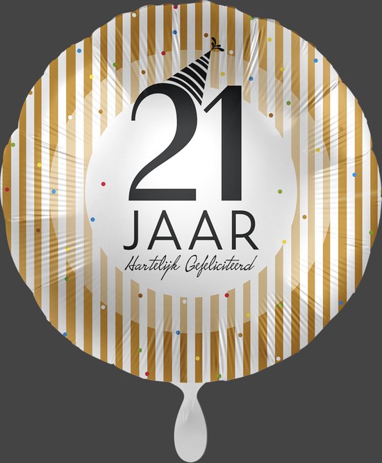 21 Jaar ballon | bol.com