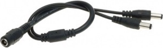 Voeding splitter adapter - 1 naar 2 | bol