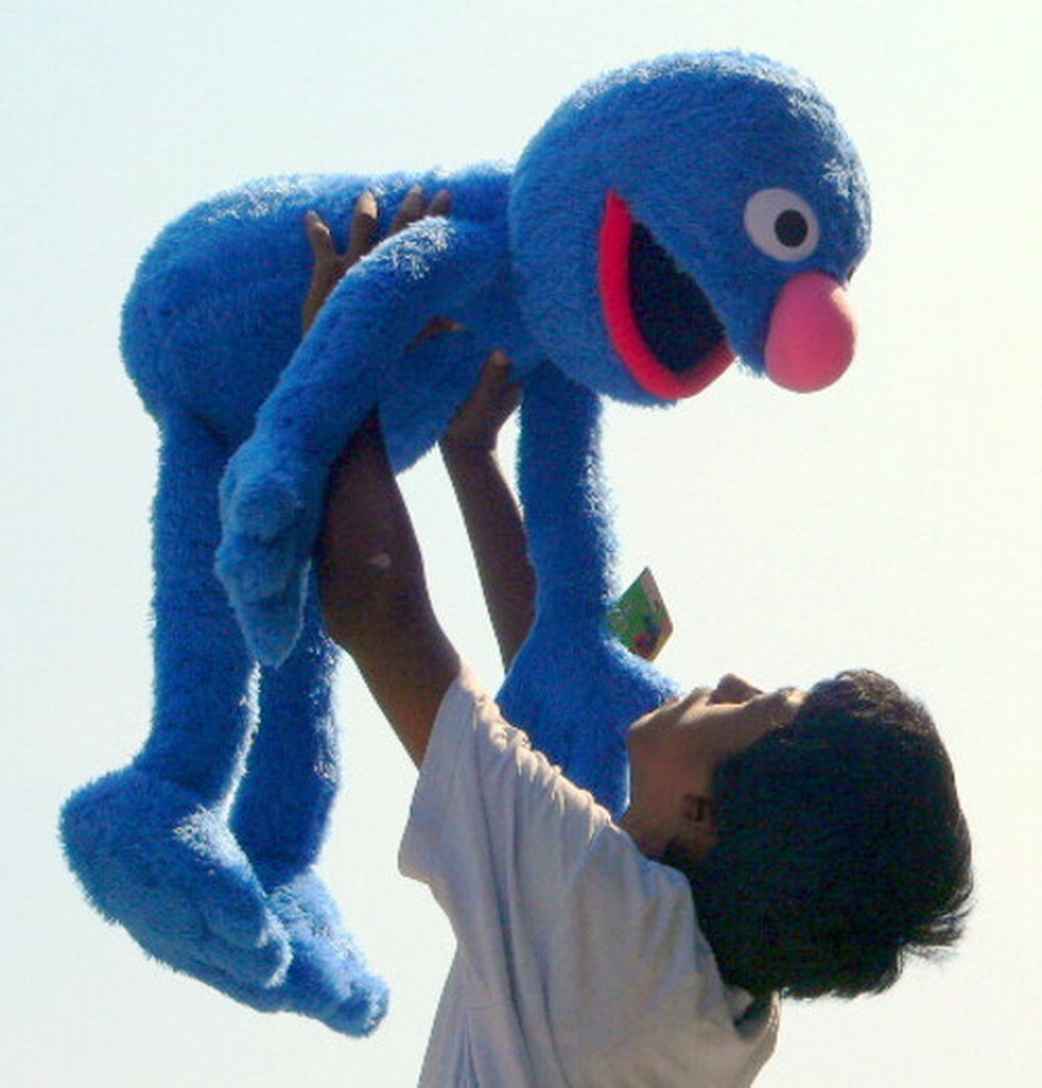 Grover – Sesamstraat Pluche Knuffel XXL 100 cm {Sesamestreet XL Plush ...