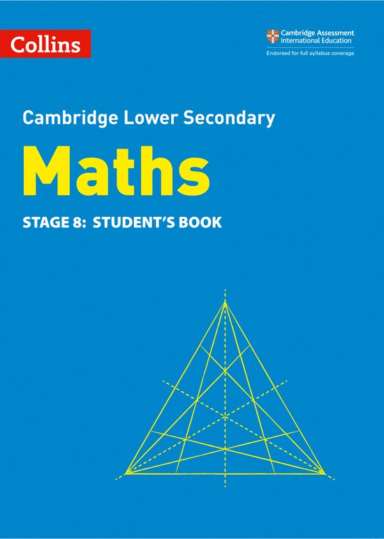 Lower Secondary Maths Student's Book Stage 8 Collins Cambridge Lower ...
