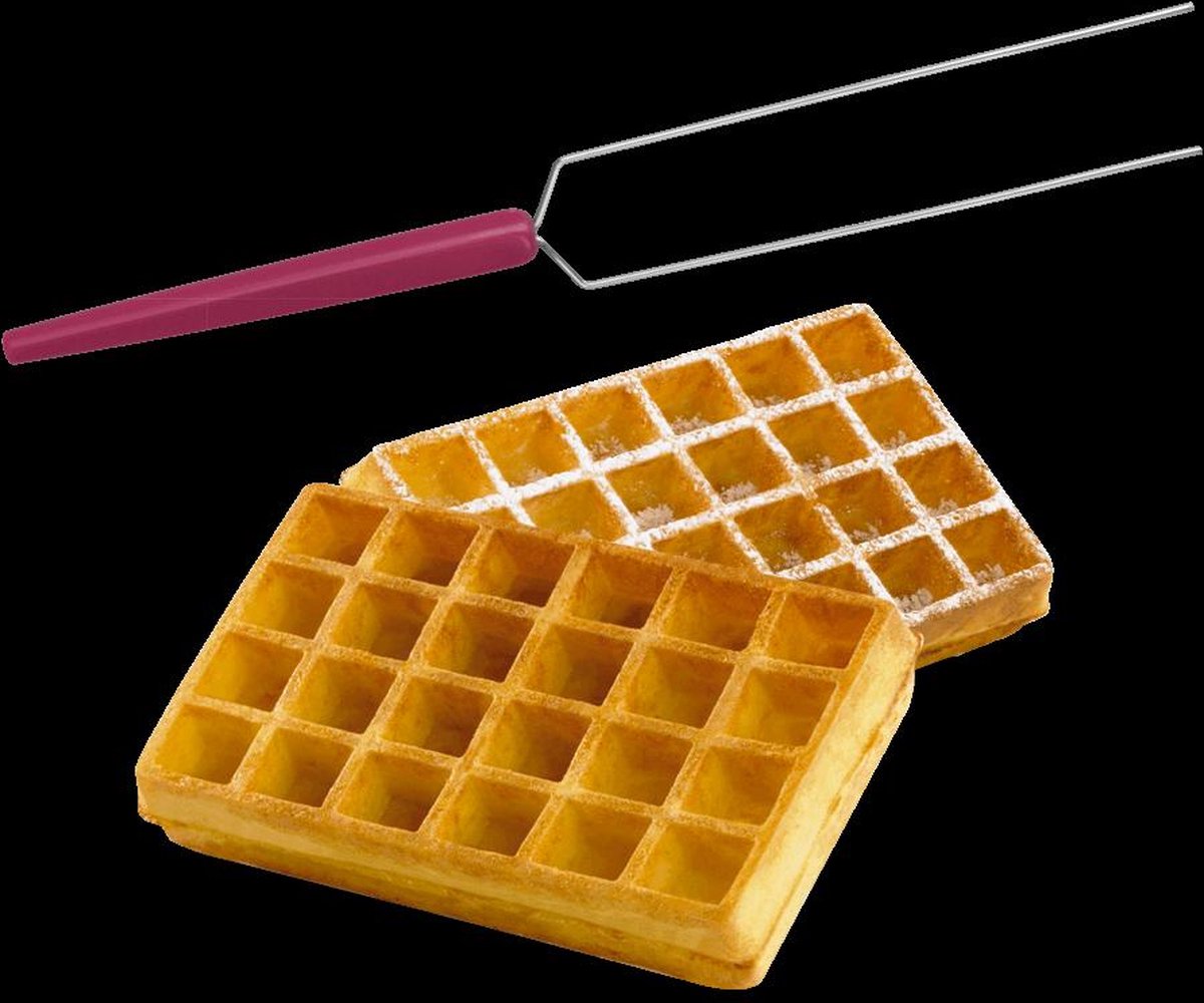 Metaltex Dolceforno - Wafelvork - RVS - 14cm | bol