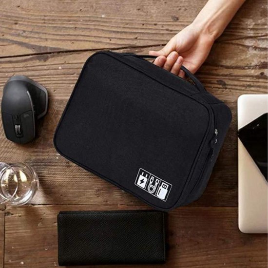 Reis opbergtas – Organizer voor kabels – Kabel organiser tas – Compacte ...