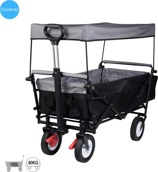 Bolderkar Opvouwbaar - Bolderkar Opvouwbaar Luchtbanden - Bolderwagen - Bolderkar met... | bol.com