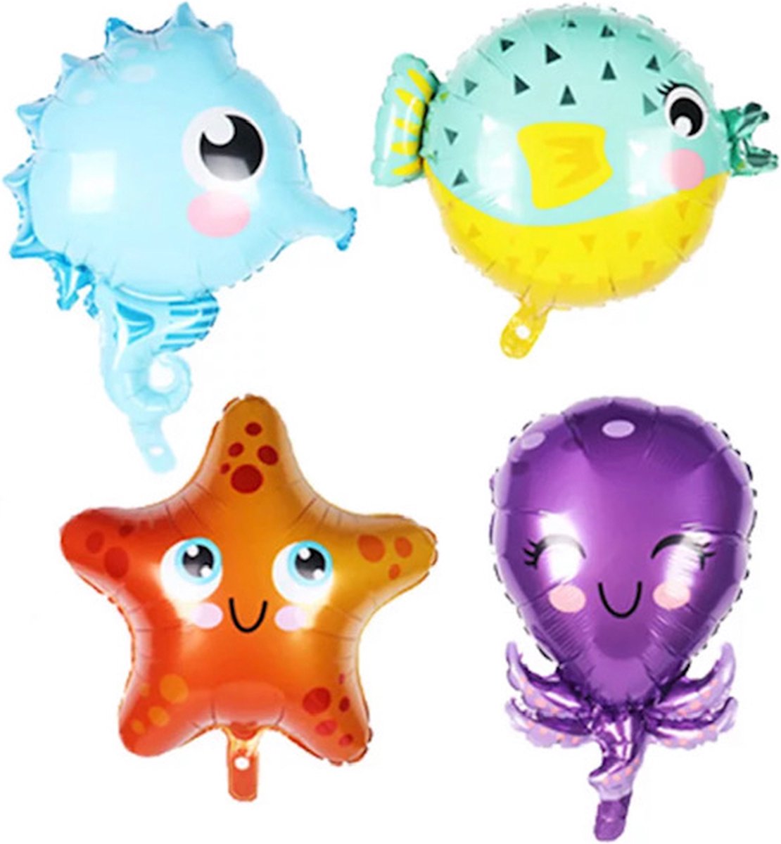 Under The Sea Ballon - 2 Jaar - 43 stuks - Vissen - Verjaardag ...