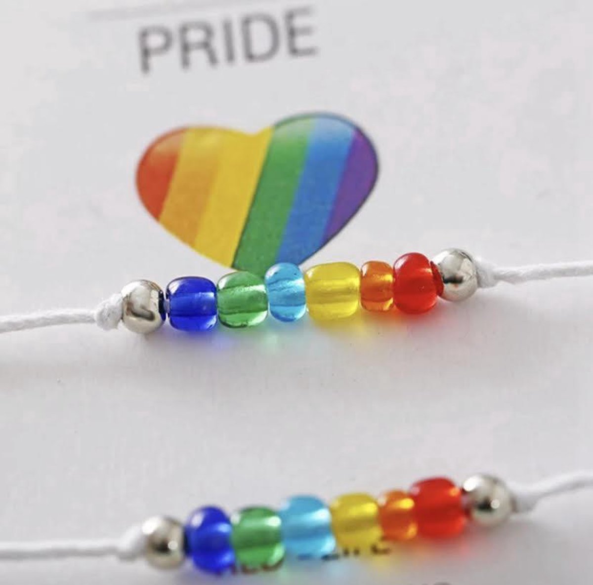 Akyol - Pride Armband - Regenboog - 2 stuks - Pride - armband voor 2 - gay armband... | bol.com