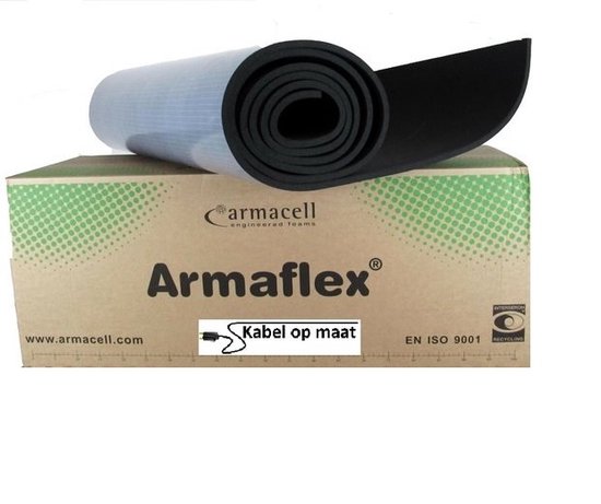Armaflex xg - 6mm dikte - zelfklevend - Stuk van 1 m2 - 100 x 100 cm | bol.