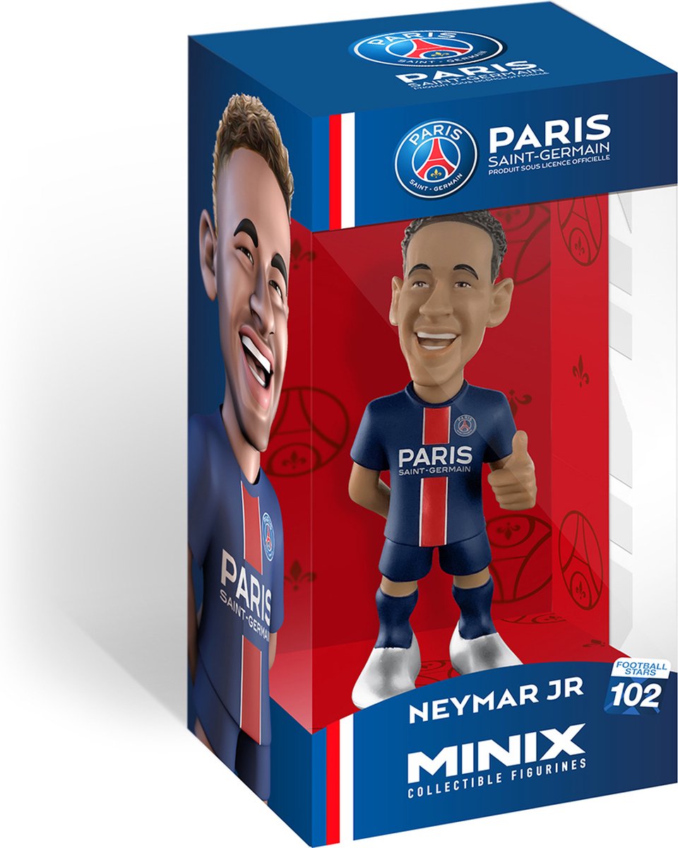 Minix - Voetbal - PSG - Neymar Jr "010" - Figuur 12cm | bol.com
