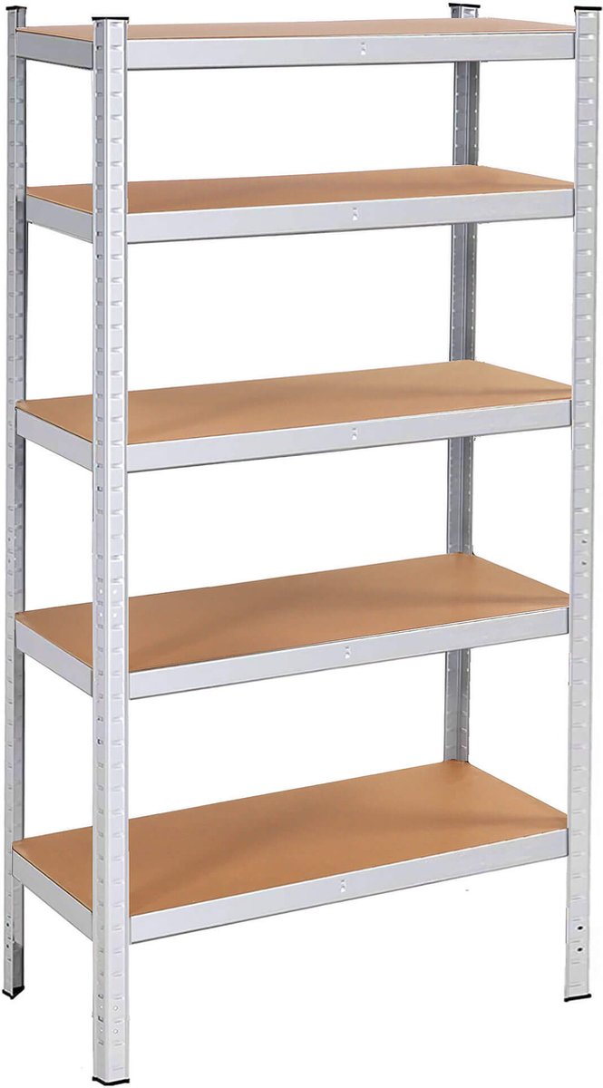 Springos Opbergrek - Stellingkast - Stellingkast Metaal - 150 x 75 x 30 ...