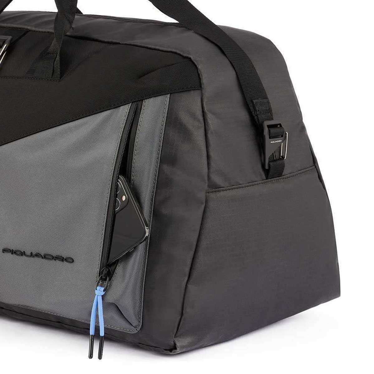 Piquadro Spike Weekender Duffle Bag Reistas Grijs/Zwart | bol.com