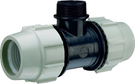 Tyleen schroef T-stuk 90° buitendraad | 50 t/m 75 mm | 50 x 1 1/2 x 50 mm | bol.com