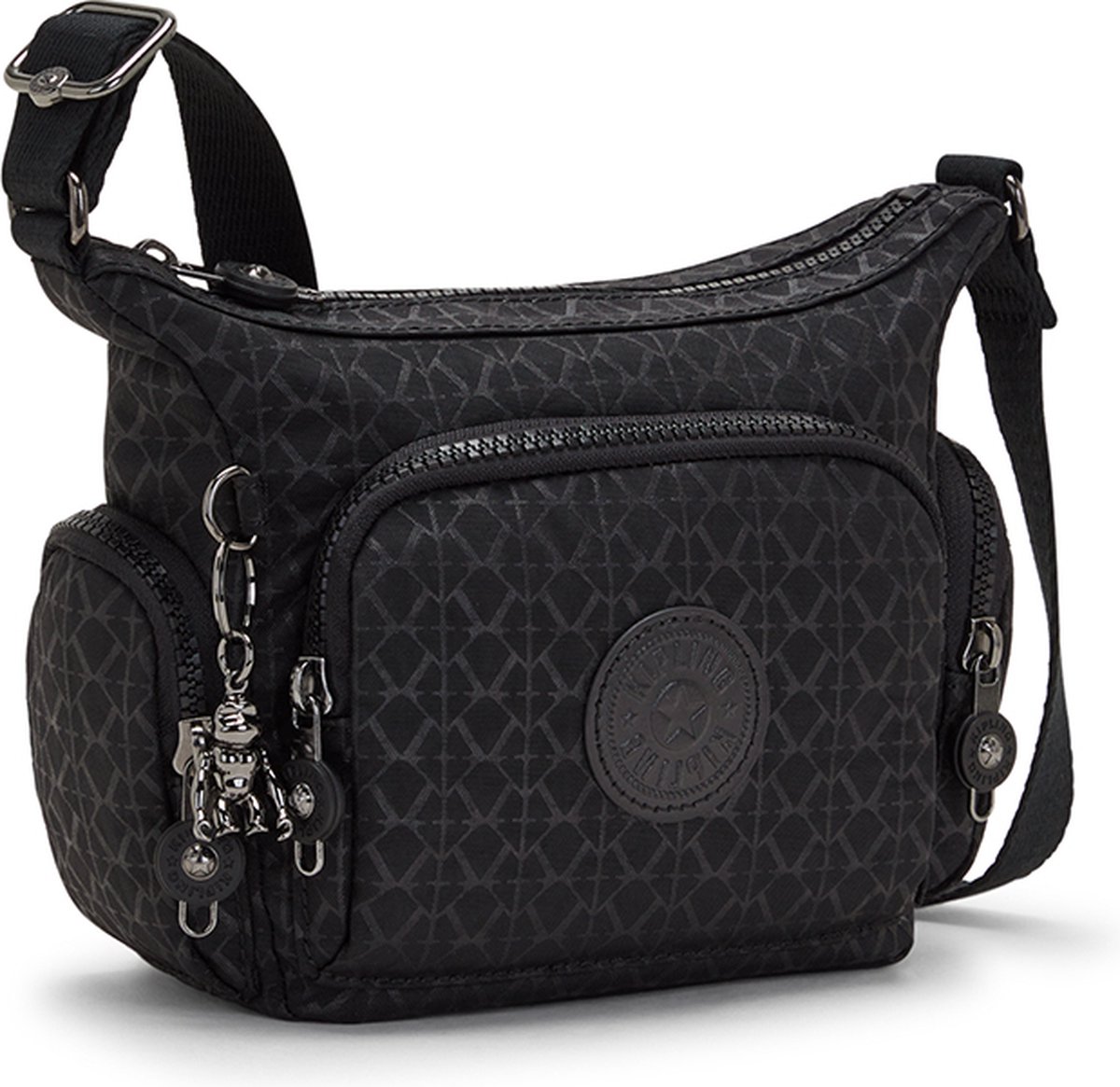 Kipling Gabbie Mini Schoudertas Signature Emb | bol.com