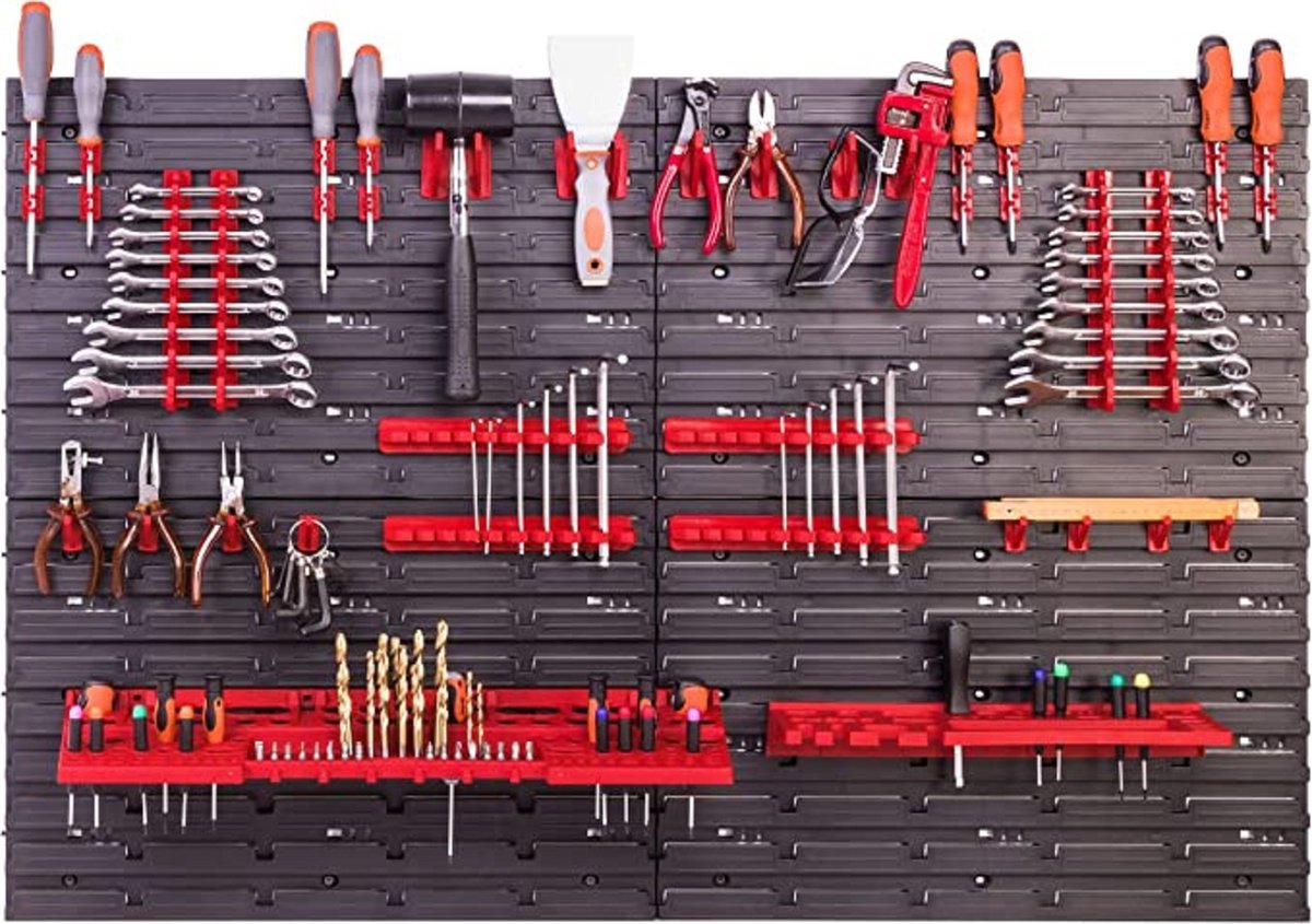 Gereedschapswand / Bezemhouder Wand / Bezemhouder - Gereedschap houder ...