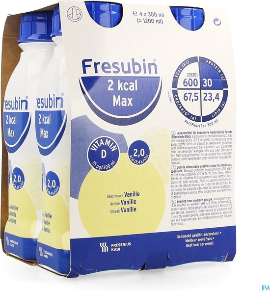 Fresubin 2 Kcal Max 300ml Vanille | bol.com