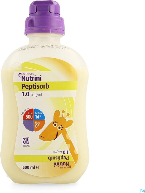 Nutricia Nutrini Peptisorb 12 flesjes x 50 cl | bol
