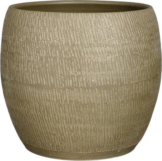 Mica Decorations Pot de Fleurs Morgan - 33x33x31 cm - Terre Cuite ...