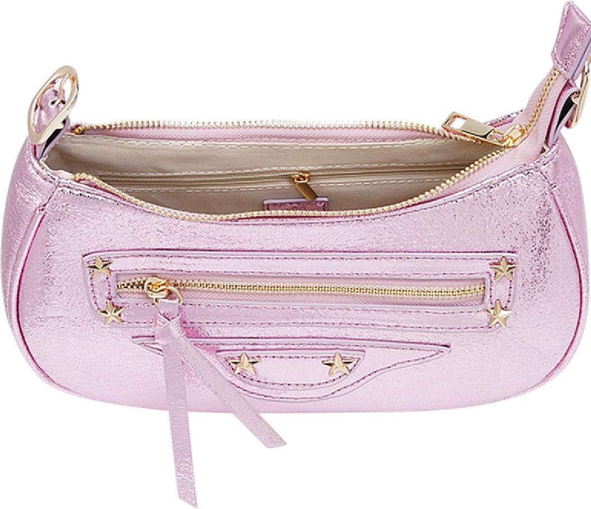 Yehwang - Metallic - Handtas - Zwart - 2023 | bol.com