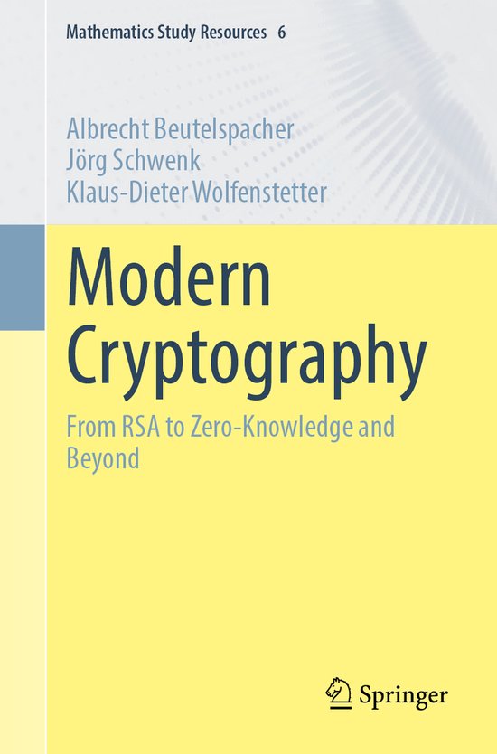 Mathematics Study Resources- Modern Cryptography | 9783662674420 | Albrecht... | bol.com