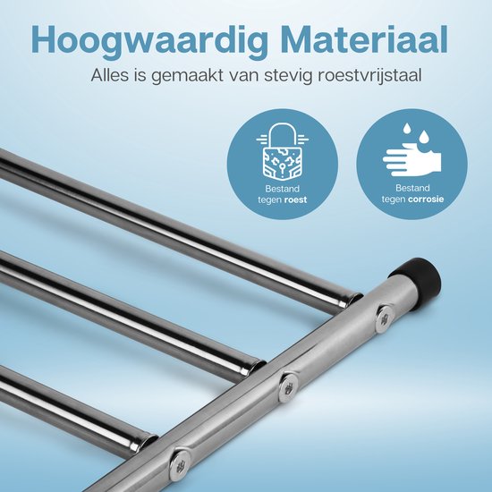 RajaMax Hangdroogrek - Droogrek - Hangend - Inklapbaar - Droogrekken ...