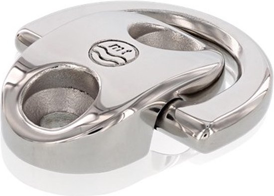 Opvouwbaar padoog lengte 45 mm voor 2 schroeven RVS-316 | bol