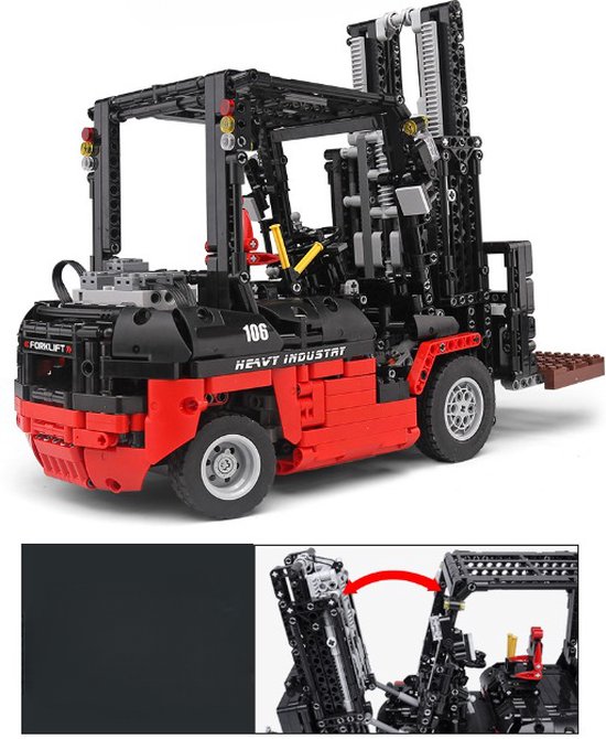 Mould King Heftruck Bouwset-Compatibel Met Lego Technic Heftruck | bol.com