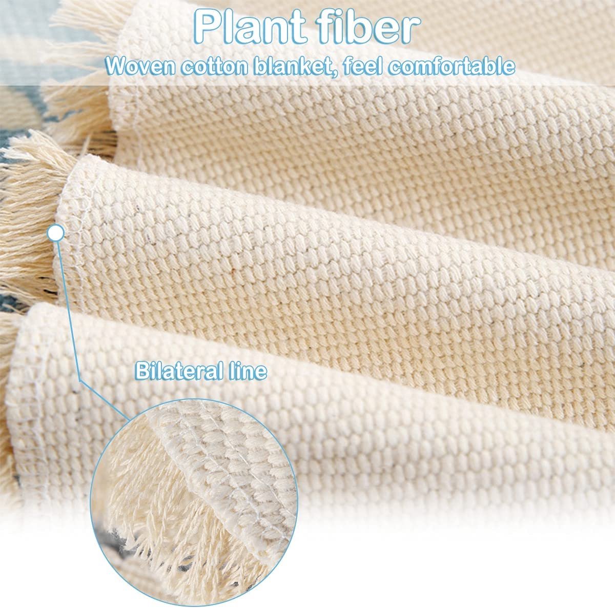 Rond tapijt met kwastjes geweven patroon Raffia tapijt, sisal tapijt ...