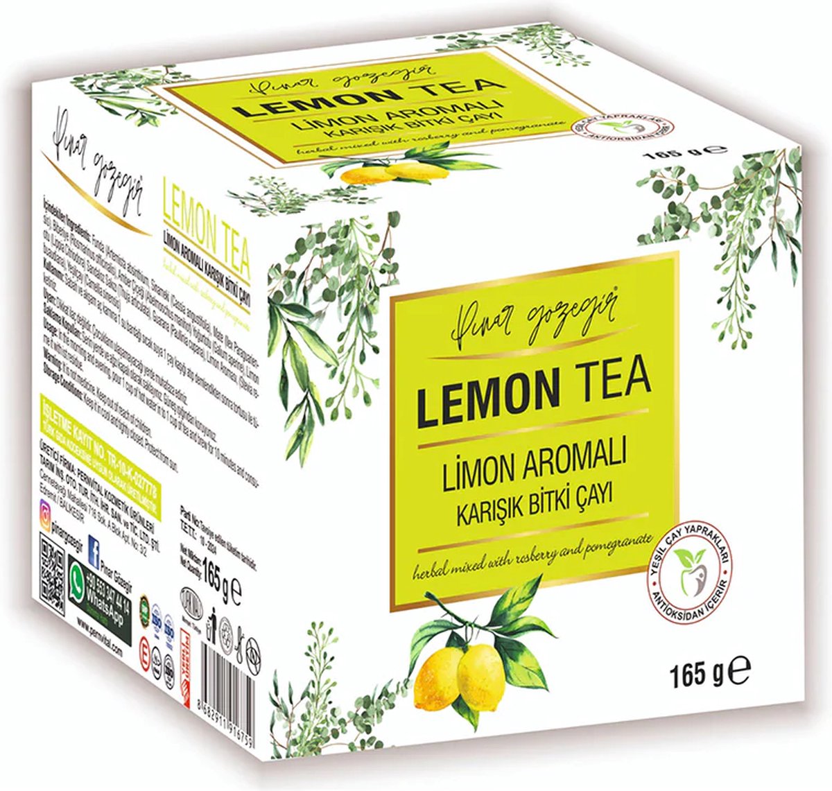 Pernvital- Lemon Form Tea | bol.com