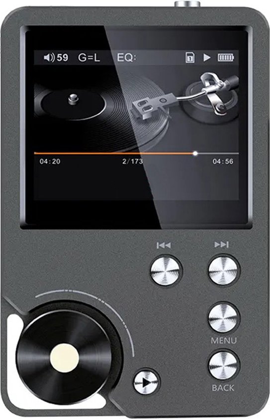 Professionele Hifi Dac MP3 speler C2s + 64GB SD kaart (max. 128GB ...