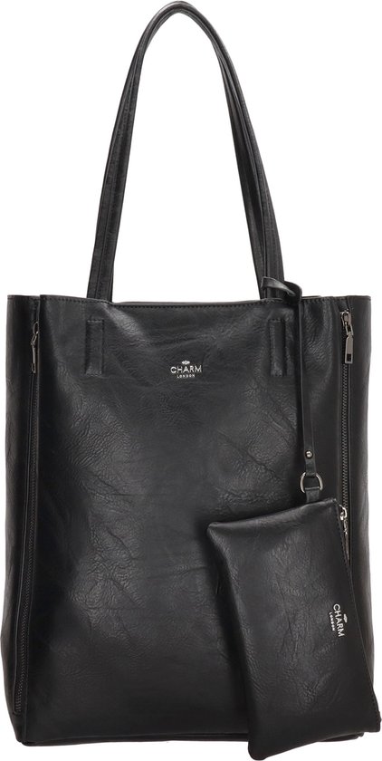 Charm London Abbey Road Shopper - Zwart | bol